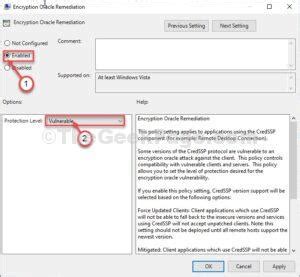 Fix CredSSP Encryption Oracle Remediation Error In Windows