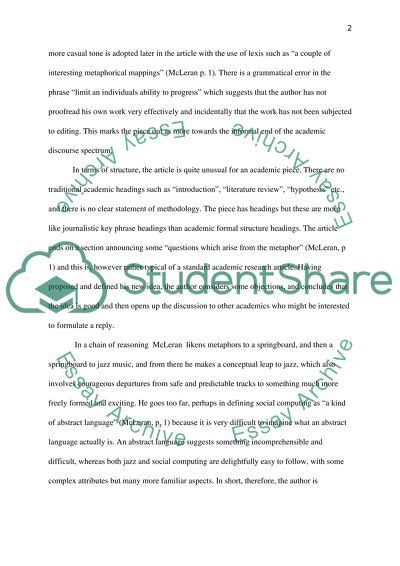 Summary Analysis Essay Example Topics And Well Written Essays 1000