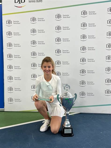 Lilly Marie Greinert Ist Deutsche Tennis Jugendhallenmeisterin