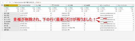 【power Query】重複行を削除する（古い行／ 最新行） Officeらぼ