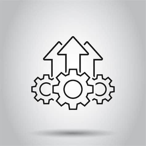 Premium Vector Development Icon In Comic Style Devops Vector Cartoon Illustration On White