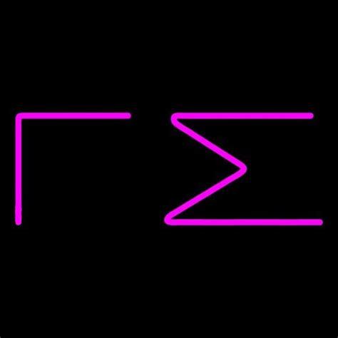 Custom Gamma Sigma Neon Sign Usa Custom Neon Signs Shop Neon Signs Usa