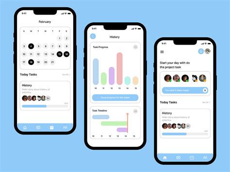 Project Management App Ui Design By Aika Zalfa On Dribbble