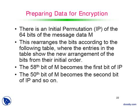 Conventional Encryption And Des Part 2 Computer Network Security Lecture Slides Slides