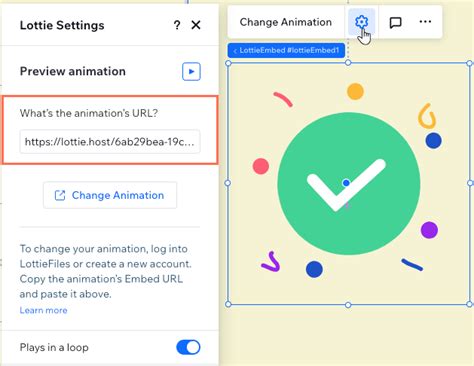 Studio Editor Adding And Customizing Lottie Animation Files Help