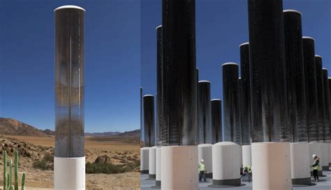 อนาคตแหงลมหายใจ Mechanical Tree ตนไมจกรกลทดดซบคารบอนไดออกไซดไดมากถง 1 000 เทา