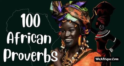 African Proverbs 100 Best And Their Deep Meanings