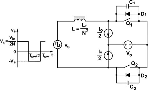 Simplified Equivalent Circuit Of The New Resonant Converter Download Scientific Diagram