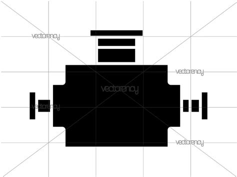 Engine Block Silhouette Svg 4 Vectorency