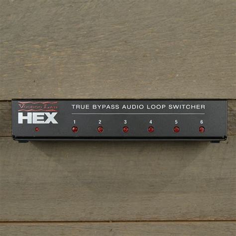 voodoo lab hex midi controlled audio loop switcher effects chicago