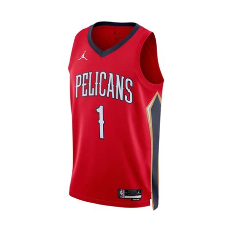 조던 자이언 윌리엄스 뉴올리언스 펠리컨스 스테이트먼트 에디션 2022 23 Nba 스윙맨 저지 레드 Jordan Kream