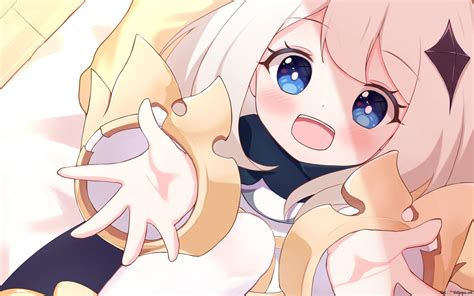 Cute Girl Piamon Genshin Impact Hd Wallpaper Download