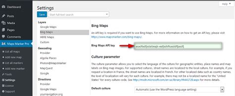 How To Enable Bing Maps Support › Maps Marker Pro