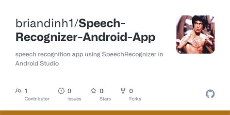 github briandinh1 speech recognizer android app speech recognition