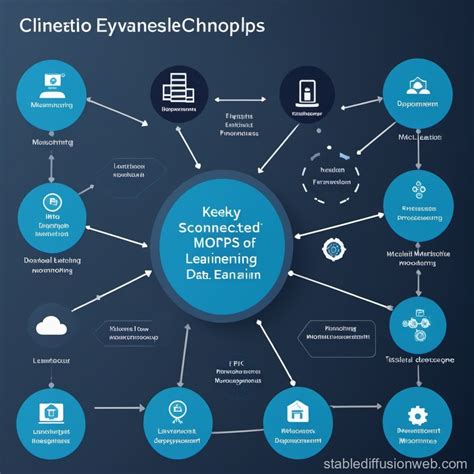A Diagram Illustrating The Key Components Of Mlops The Diagram Consists Of Interconnected