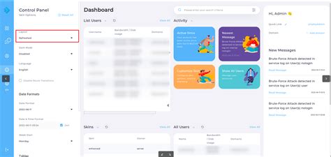 CrownCloud Wiki How To Change Theme In Directadmin