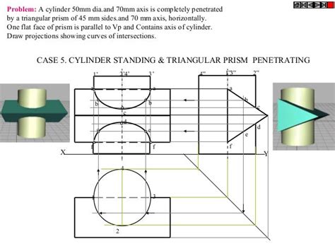 Intersection Engineering Drawing