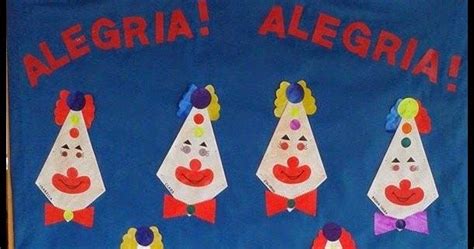 Mural Dia Do Circo E Atividades Da Turma Da Mônica