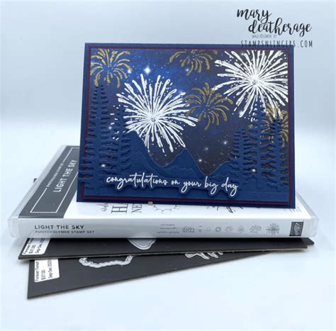 Stampin Up Light The Sky Forever Forest Masculine Congratulations