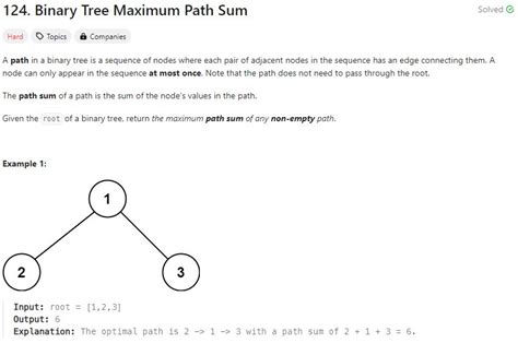 Pulak Das On Linkedin Binary Tree Maximum Sum Path