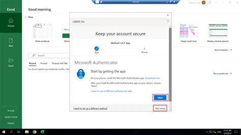 How Do I Setup Multi Factor Authentication MFA For Office Applications LBMX