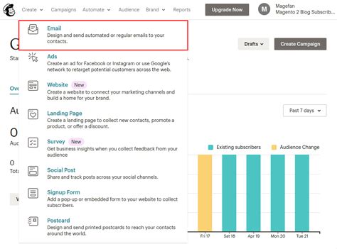 Email Magento 2 Blog Posts Automatically Using Mailchimp
