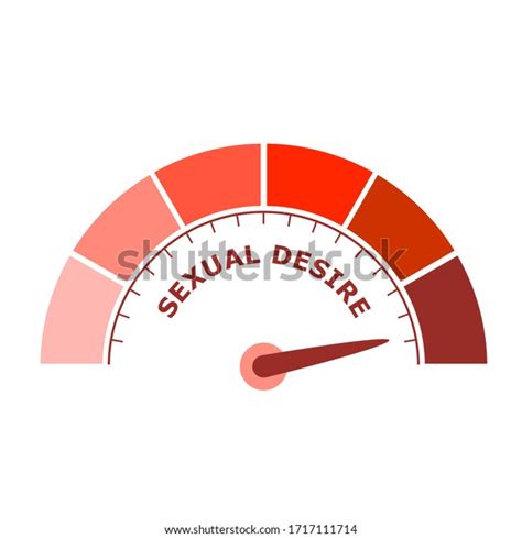 Scale Arrow Sexual Desire Level Measuring Stock Illustration 1717111714 Shutterstock