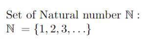 Natural number ℕ symbol in LaTeX CodeSpeedy