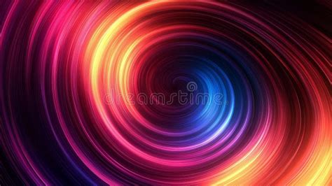 Vibrant Swirling Colors Creating A Mesmerizing Visual Effect In Motion Stock Image Image Of