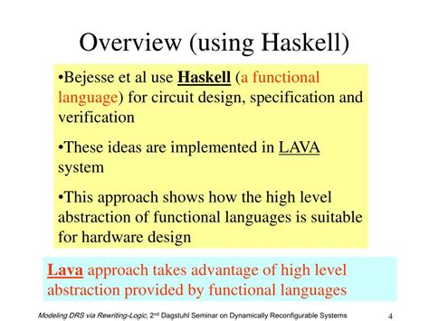 Ppt Modeling Dynamically Reconfigurable Systems Via Rewriting Logic Modeling And Simulation