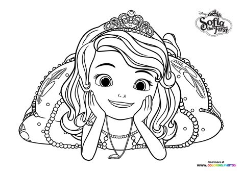 Princess Sofia Disney Coloring Pages 2025