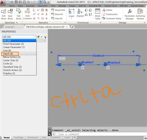 Solved Issue With Hatch Included In A Dynamic Block In Autocad 2014