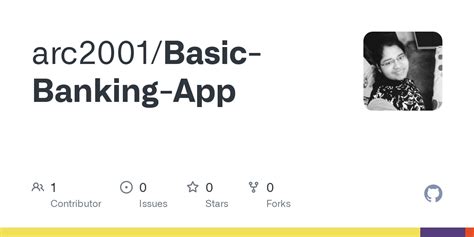 github arc2001 basic banking app
