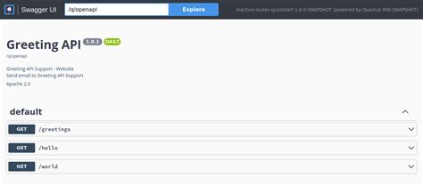 Using Reactive Routes Quarkus
