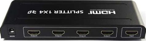 Port X HDMI Splitter Converter Support D HD Up To P Input Output Amplifier