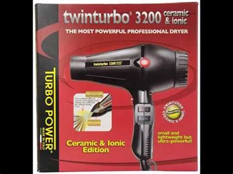 Twin Turbo 3200 Ceramic And Ionic Professional Hair Dryer 1900 Watt