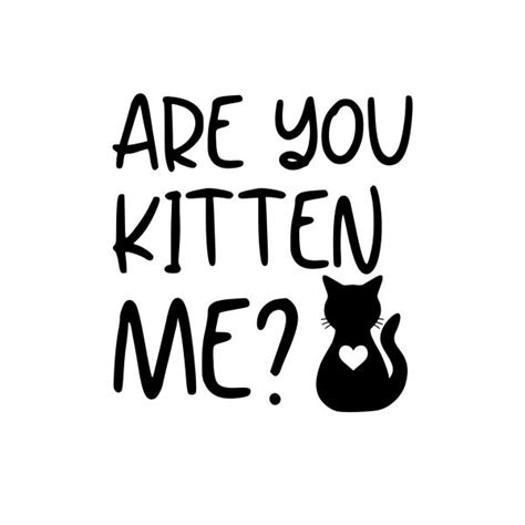 Are You Kitten Me 2 Svg Png  Pdf Files Craftpi
