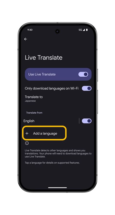 Set Up Use Live Translate Pixel Phone Help