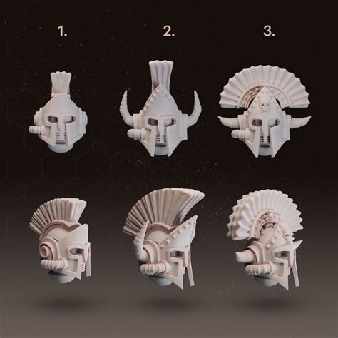 Stl File Minotaurs Sm Heads 3d Print・design To Download And 3d