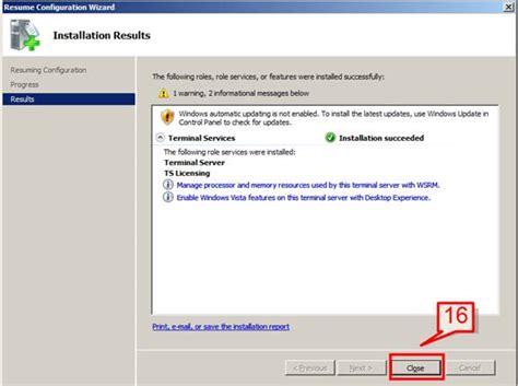Terminal Services On Windows 2008 Server