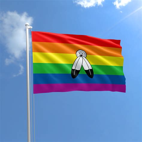 Two Spirit Pride Flag Grand Rapids Pride Center