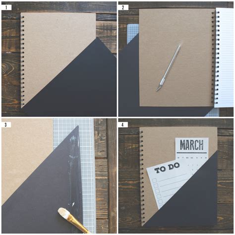 How To Make A Notebook Diy At Bruce Lohr Blog