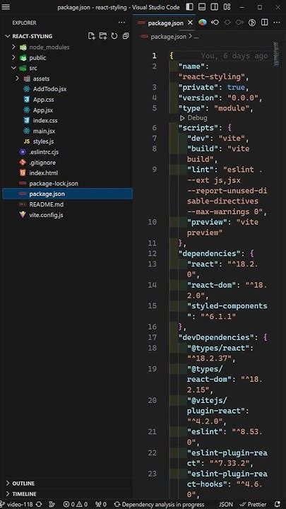 Install Styled Components In React App As Dependency React18