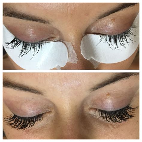 Lash Extension Correction Before And After Got A Bad Fill In Or Full