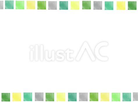 免费矢量 綠色黃色瓷磚框架