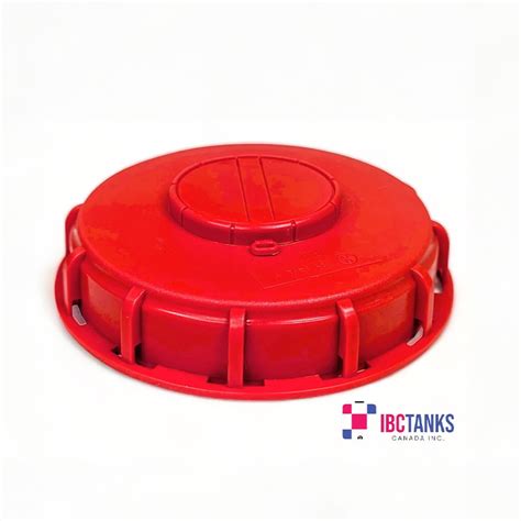 6 Inch Red Vented Ibc Tank Lid Fill Screw Cap Ibc Totes
