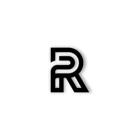 Premium Vector R And P Logo Design