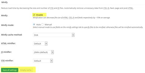How To Minify Javascript And Css In Wordpress To Increase Pagespeed