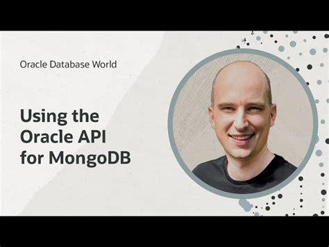 Oracle Database World Talk Store And Analyze JSON Data Using The