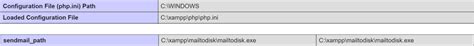 Php Xampp Unable To Send Dummy Emails Stack Overflow
